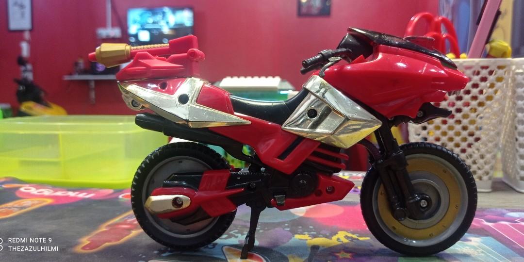 2001 Bandai Power Rangers Wild Force - Red SAVAGE CYCLE, Hobbies & Toys ...