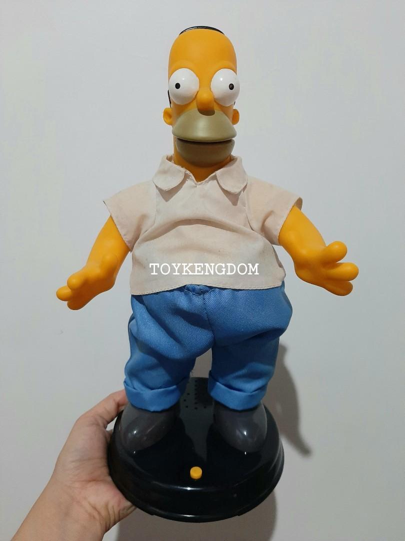 2002 Singing And Dancing 12" Homer Simpson Figure By Gemmy (Working ...