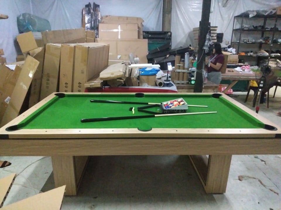 3-1 4X7 FT CREAM BILLIARD TABLE, Sports Equipment, Sports & Games ...