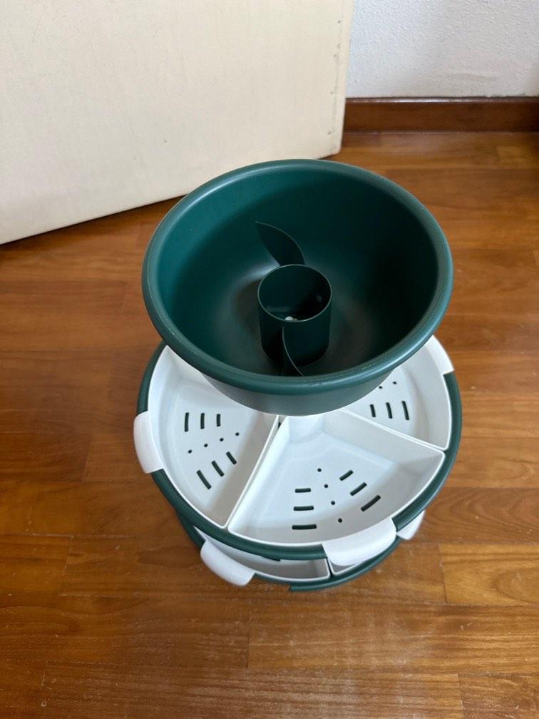 3 tier lazy Susan style food display tray, Furniture & Home Living ...