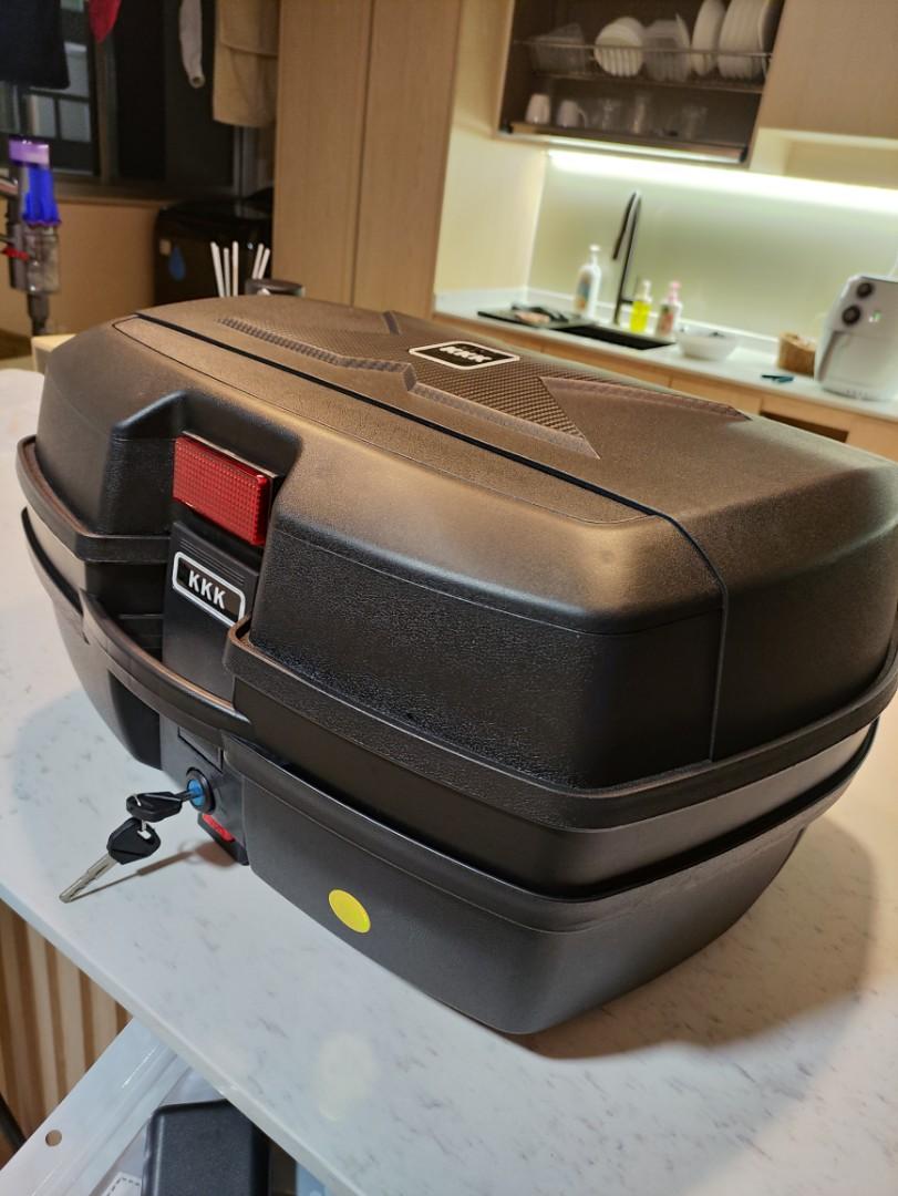 55L KKK Motorcyle Box, Motorcycles, Motorcycle Accessories on Carousell
