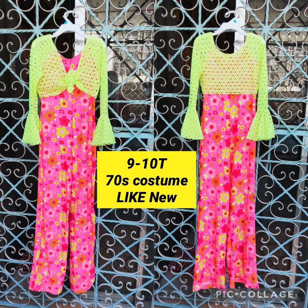 70s neon costume, Babies & Kids, Babies & Kids Fashion on Carousell