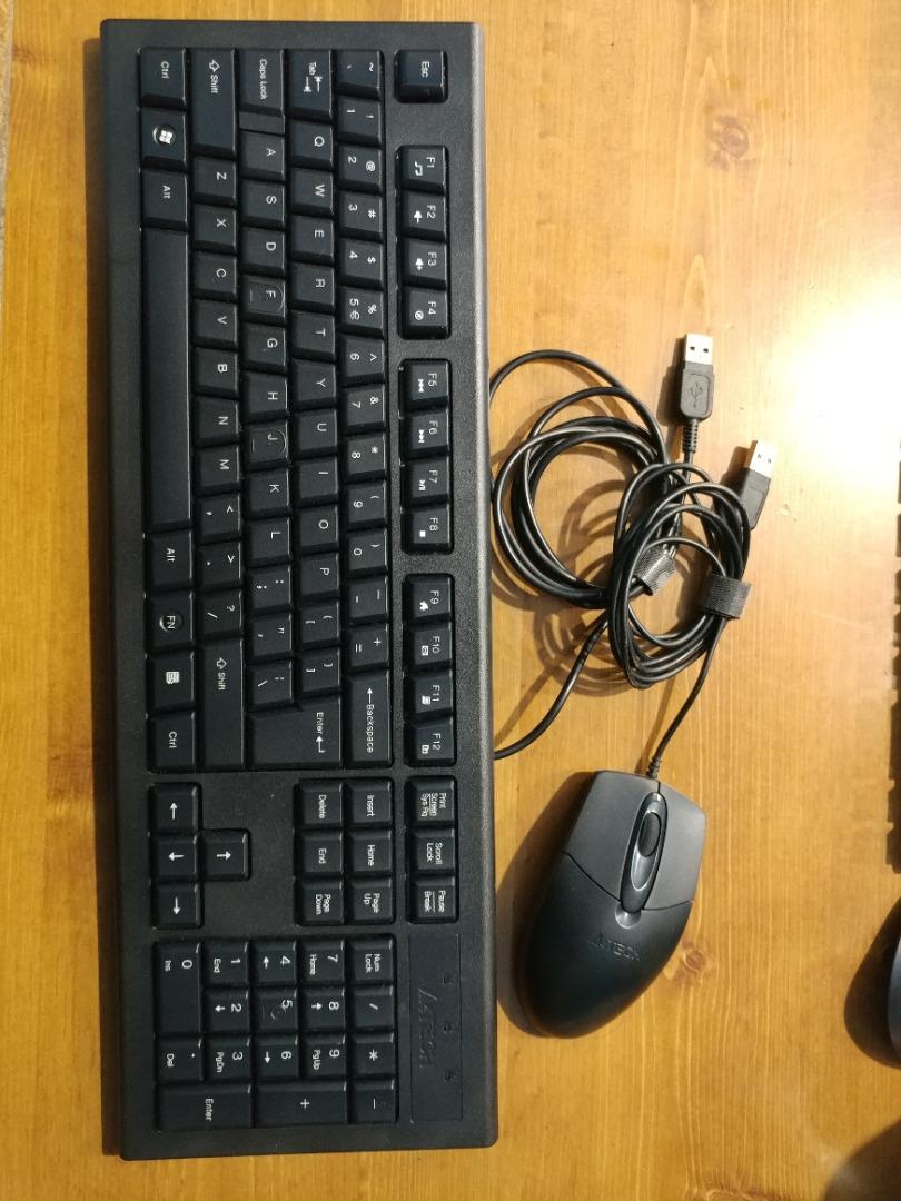 A4Tech KRS-8572 USB KEyboard and Mouse Combo on Carousell