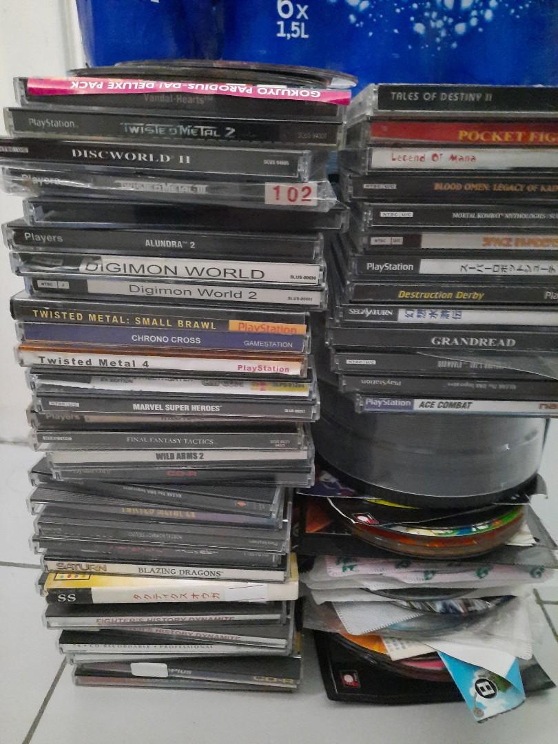 About 150 cds dvds ps1 ps2, Video Gaming, Video Games, PlayStation on ...