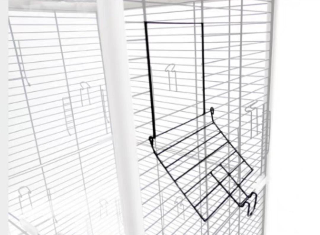 Acrylic Panel bird cage. 2 model. 1)Front Acrylic 2) Front & Back ...