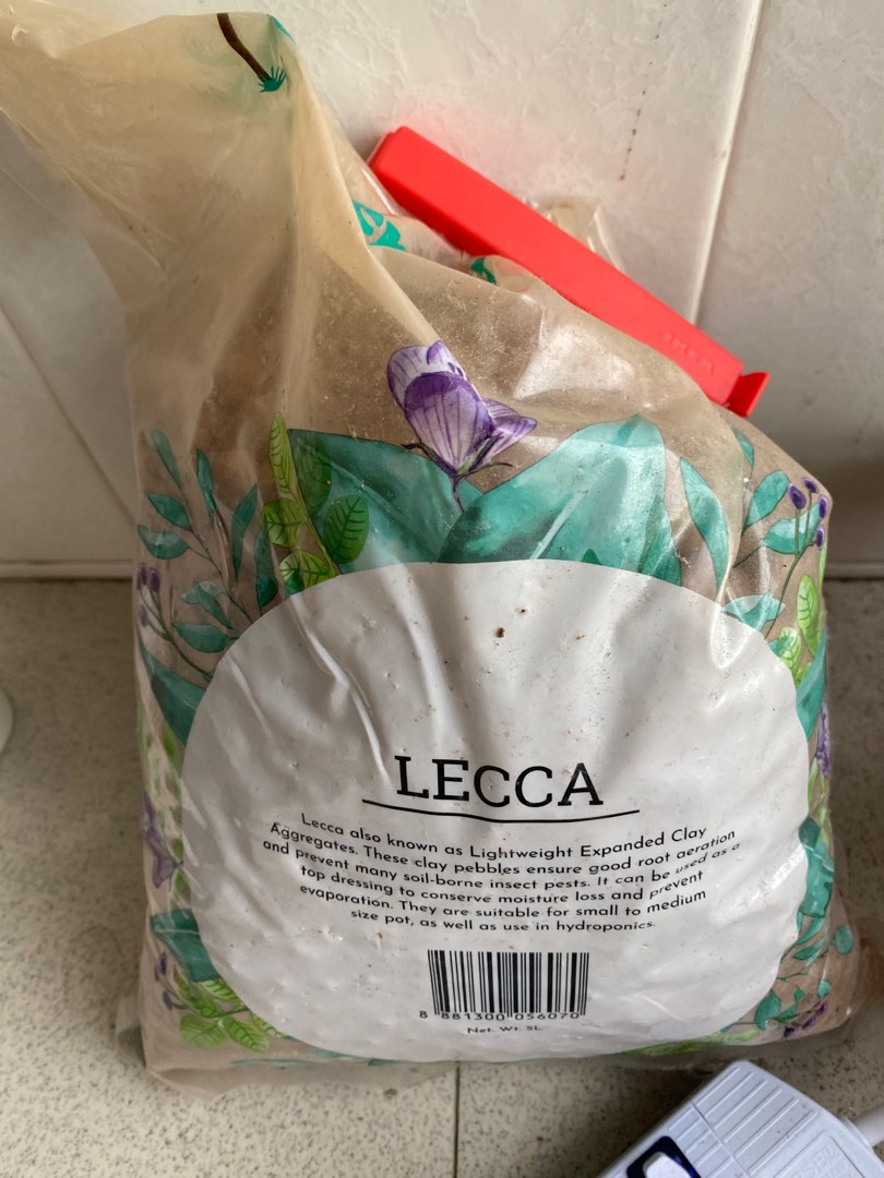 Almost 5L of lecca, Furniture & Home Living, Gardening, Garden Soil ...