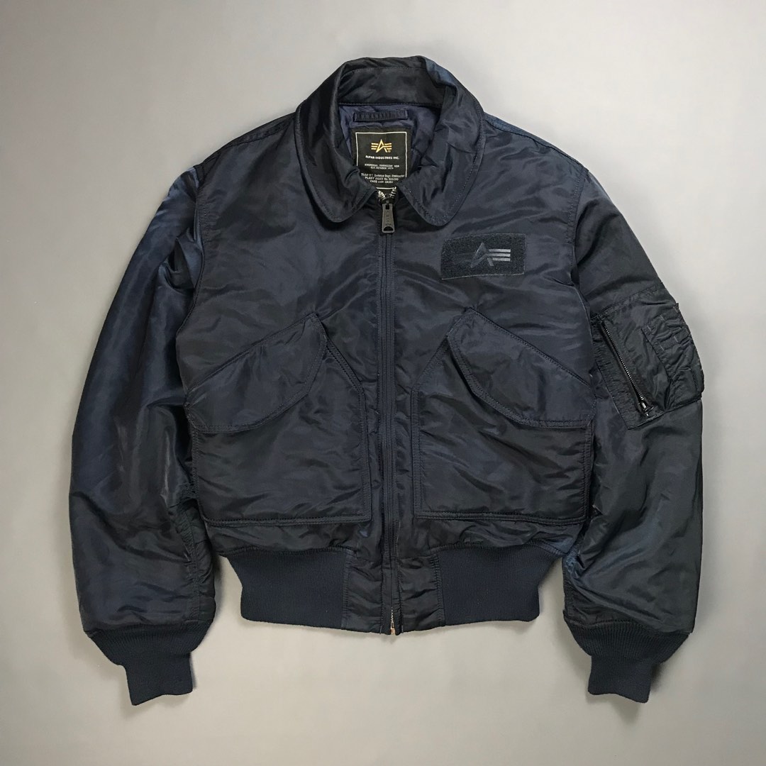Alpha Industries - CW/45 Flight Bomber Jacket, Men's Fashion, Coats ...
