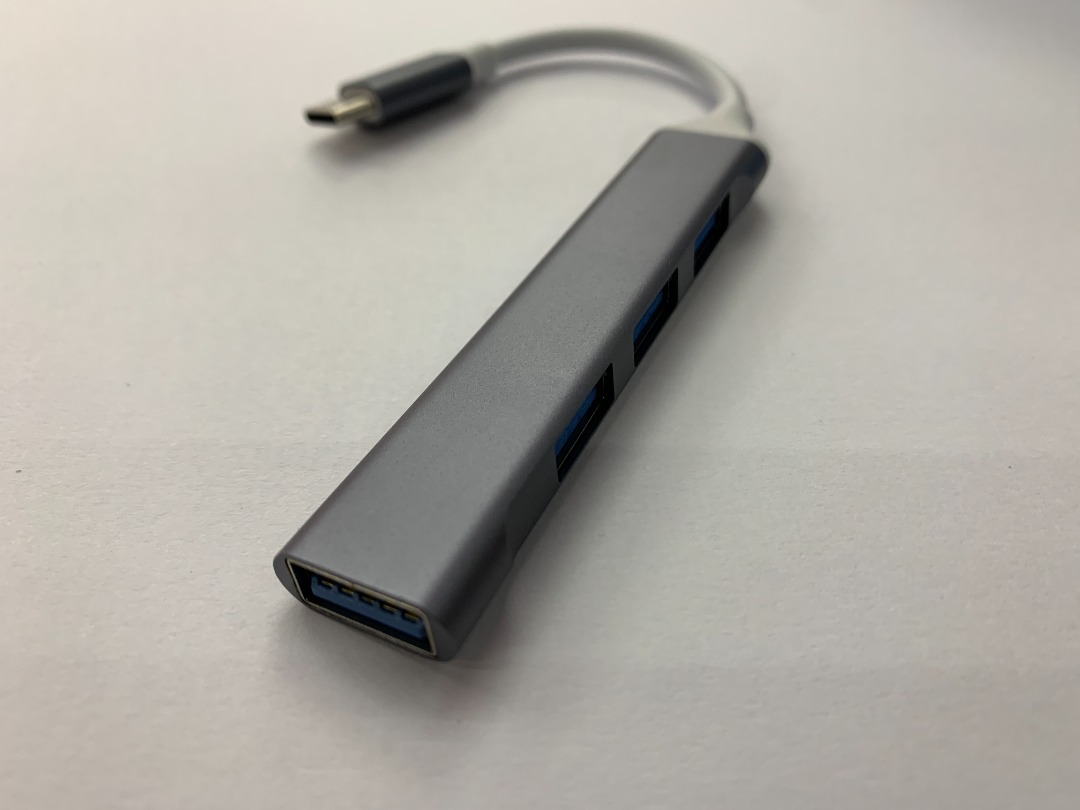 ANG Type-C3.1 Male to 4*USB3.0 Hubs Slim, 電腦＆科技, 電腦周邊及配件, 電腦線、轉接線及轉換器 ...