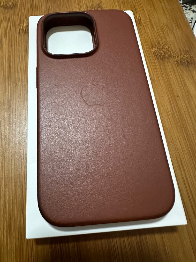 Apple iPhone 14 Pro Leather Case with MagSafe - Umber, Mobile Phones & Gadgets, Mobile & Gadget ...