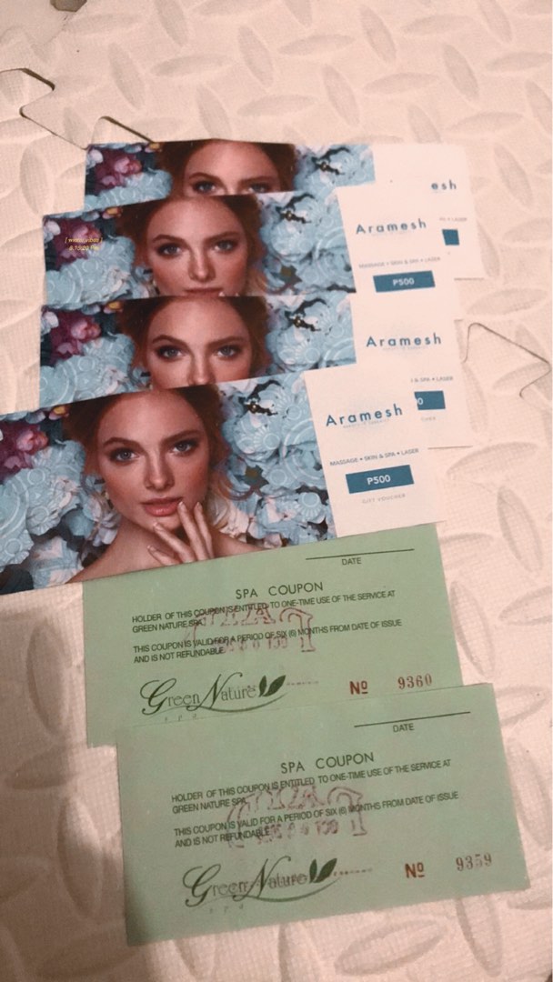 Aramesh and Green Nature Gc, Tickets & Vouchers, Vouchers on Carousell