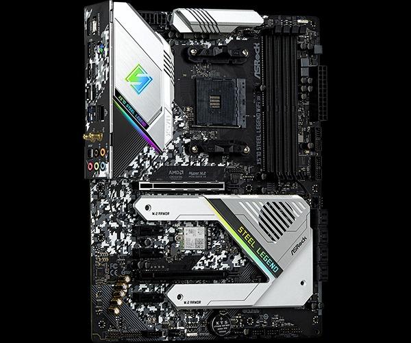 ASRock X670E STEEL LEGEND WIFI AX (ASR-90-MXBJ40-A0UAYZ) AM5 ...