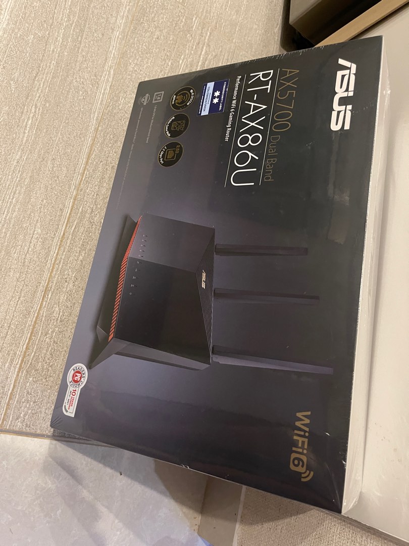 ASUS AX86U WIFI6 5600mbps, Computers & Tech, Parts & Accessories ...