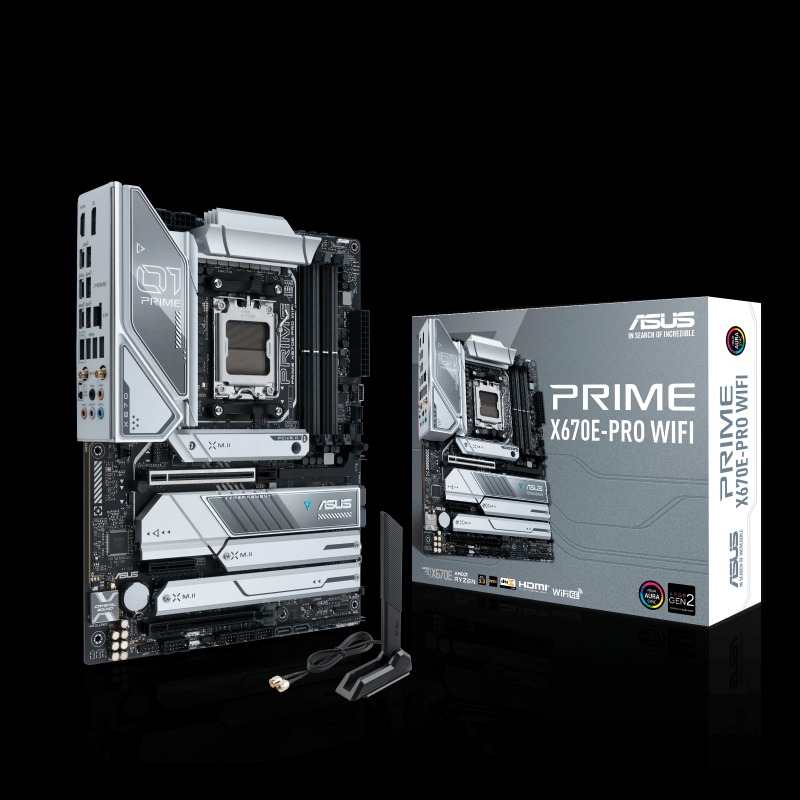 ASUS PRIME X670E-PRO WIFI AM5 Motherboard (X670 Chipset), Computers ...