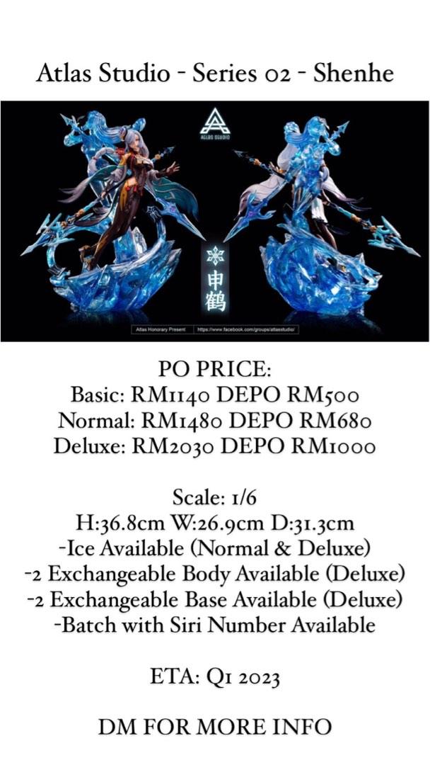 Atlas Studio - Series 02 - Shenhe, Hobbies & Toys, Toys & Games on ...