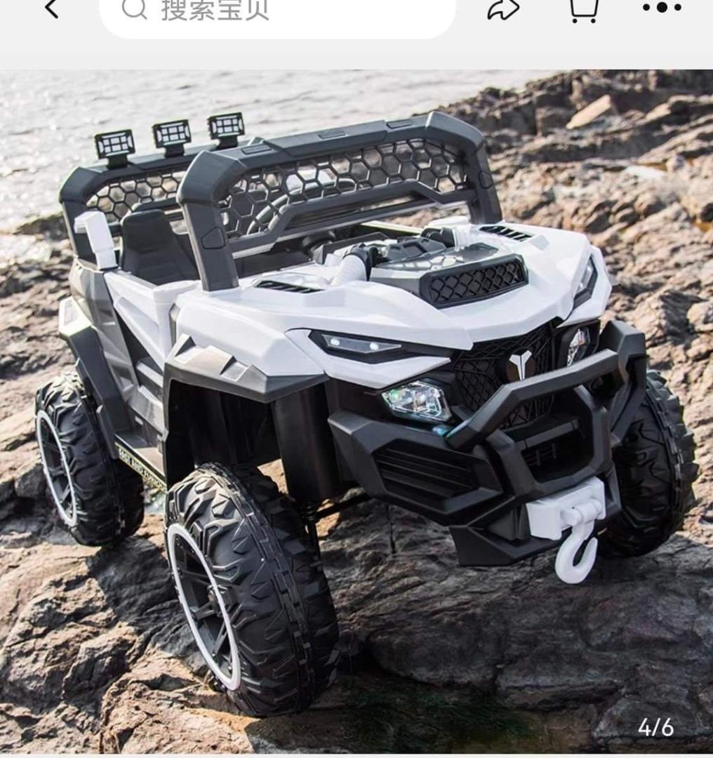 ATV DY-8888 Jeep Type Electric Ride On Toy Car For Kids, Hobbies & Toys, Toys & Games on Carousell