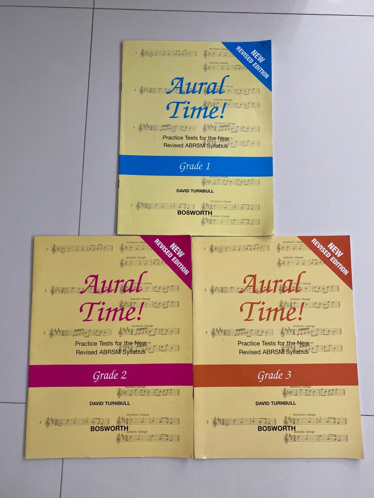 Aural time, Grade 1,2 and 3, Hobbies & Toys, Music & Media, Music ...