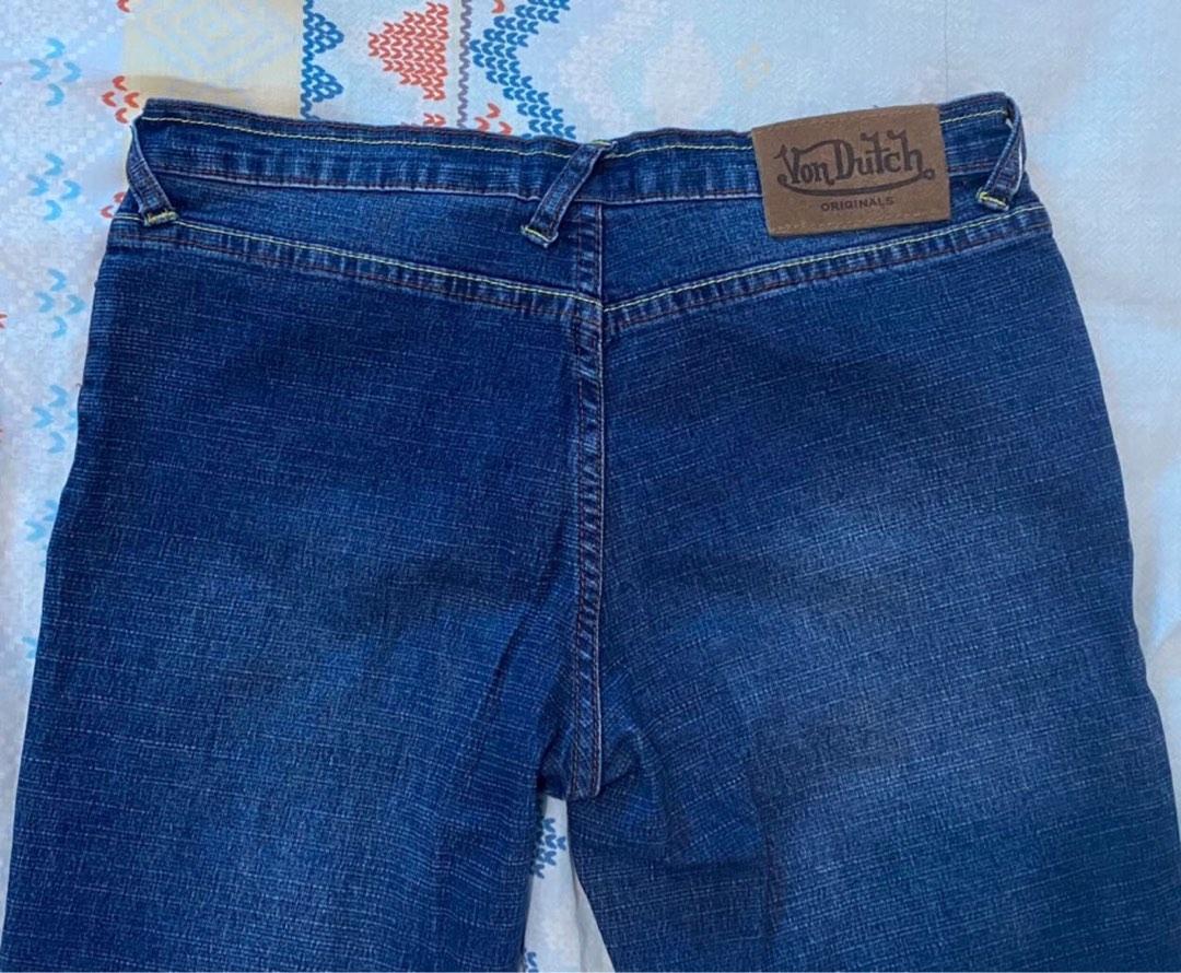 authentic and rare von dutch pants, Women's Fashion, Bottoms, Jeans on ...