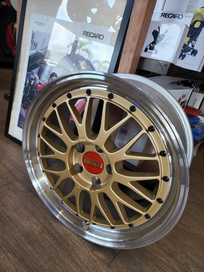 Authentic BBS LM Forged Japan. 18 x 8 , Et40, Car Accessories, Tyres & Rims on Carousell