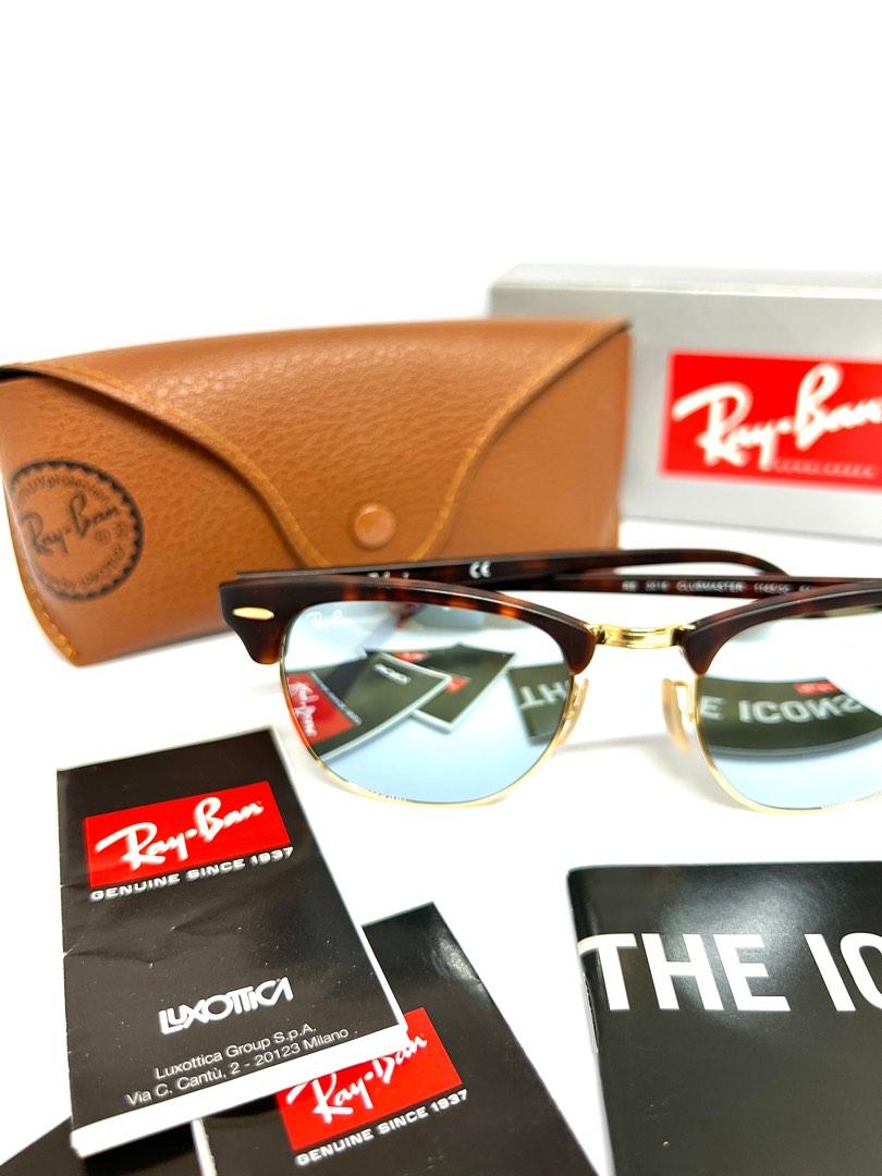 AUTHENTIC RAY BAN ICONIC CLUBMASTER CLASSIC, Men's Fashion, Watches ...