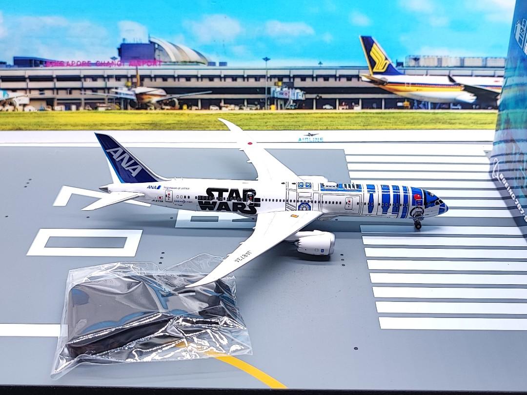 Aviation 400 1:400 ANA B787-9 (Star Wars R2D2 Livery) JA873A, Hobbies ...