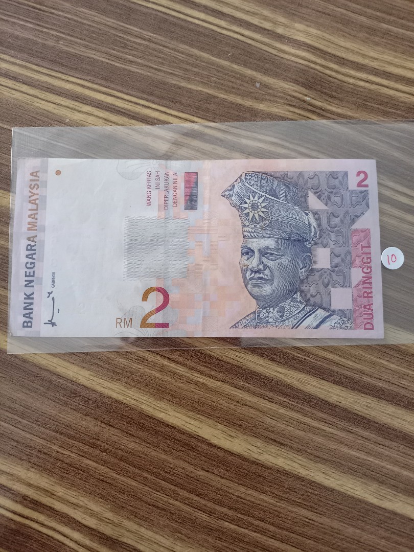 Banknotes Rm2 sign tepi ( 8th sr), Hobbies & Toys, Collectibles ...