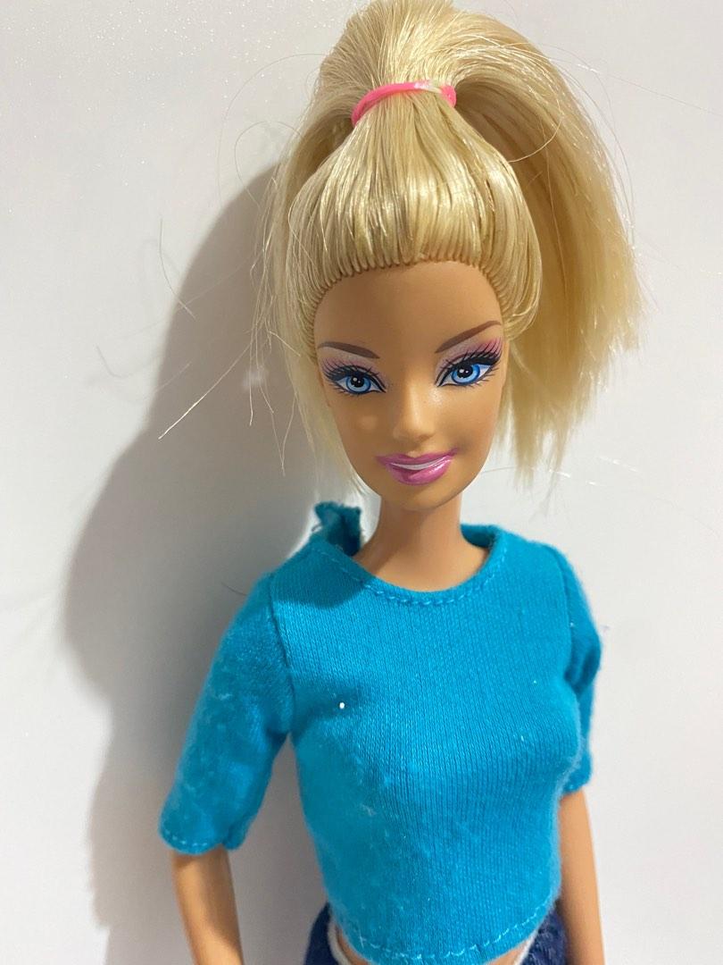 Barbie with tiny crack in neck, Hobbies & Toys, Toys & Games on Carousell