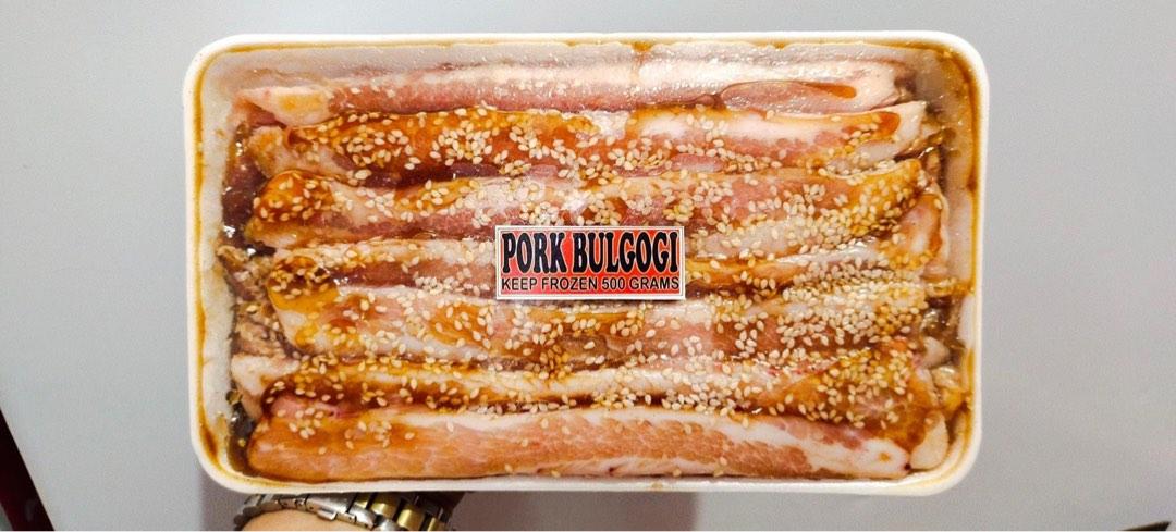 BEEF & PORK SAMGYUP MEAT (500G), Food & Drinks, Chilled & Frozen Food ...