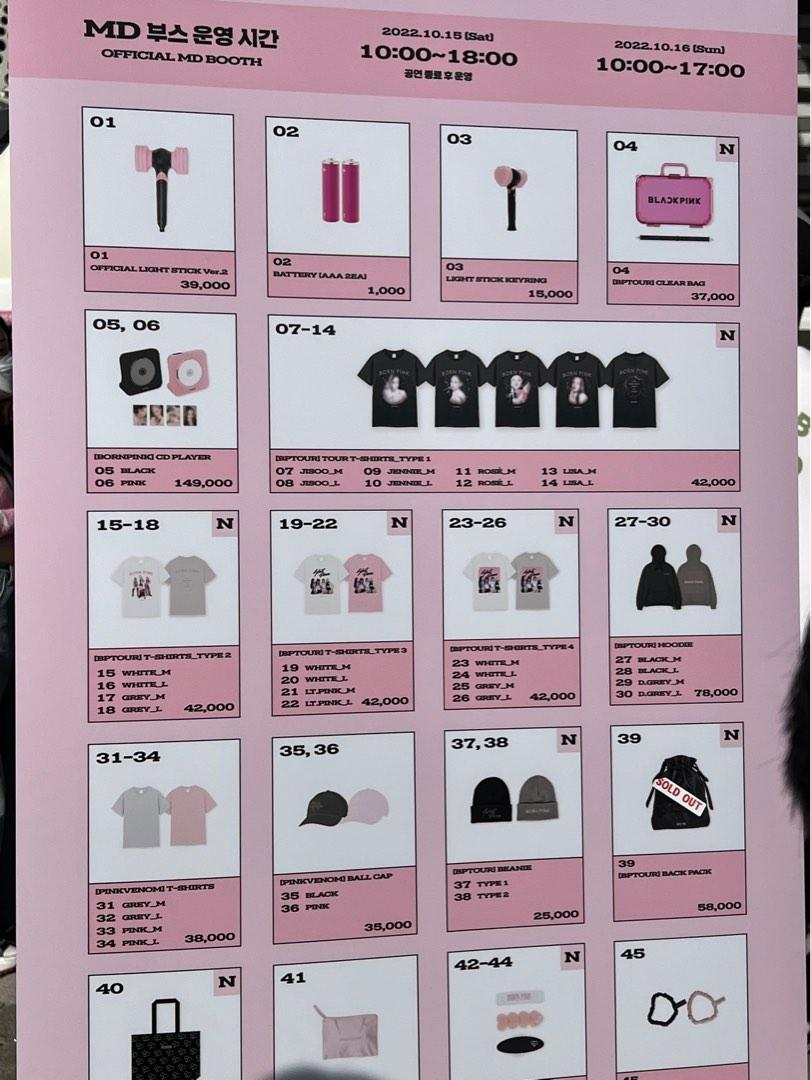 Blackpink seoul merchandise, Hobbies & Toys, Memorabilia & Collectibles ...