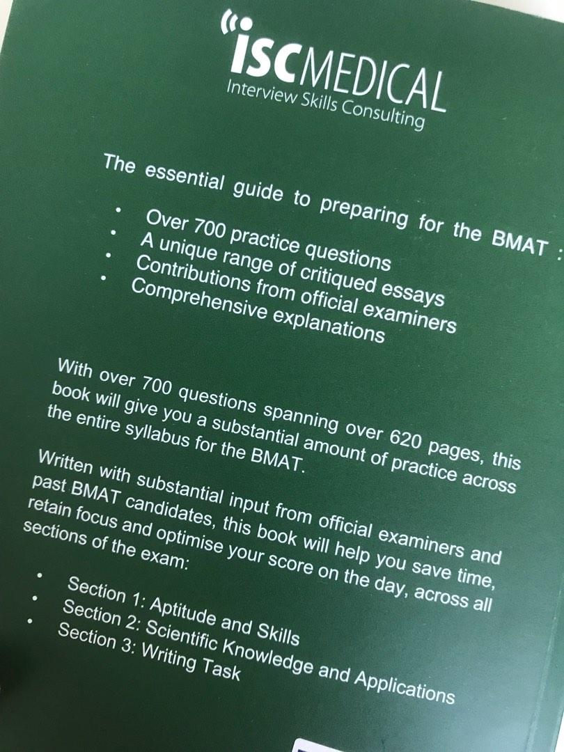 BMAT ISC Medical 700 Practice Questions (latest edition), Hobbies ...