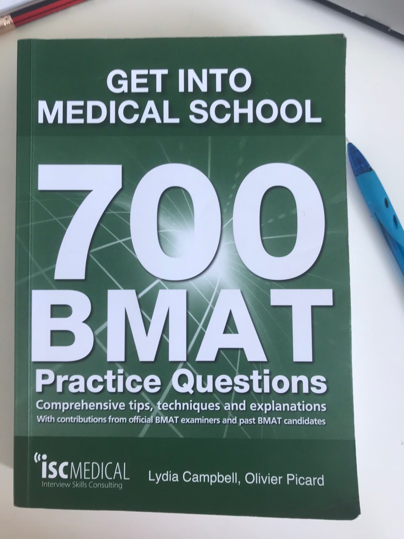 BMAT ISC Medical 700 Practice Questions (latest edition), Hobbies ...
