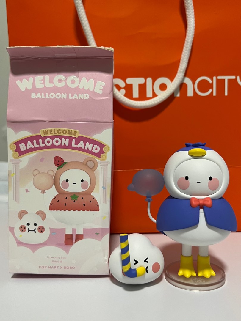 Bobo Coco Blueberry Penguin Popmart, Hobbies & Toys, Toys & Games on ...