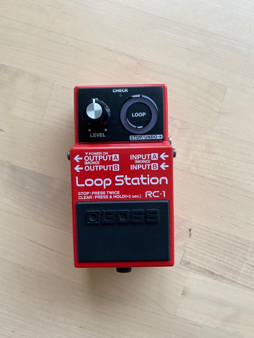 BOSS RC-1 Looper Pedal, Hobbies & Toys, Music & Media, Music ...