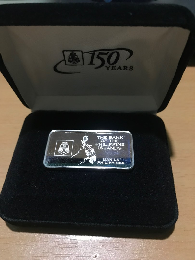 BPI 150th Anniversary Silver Ingot (NEGOTIABLE), Everything Else ...