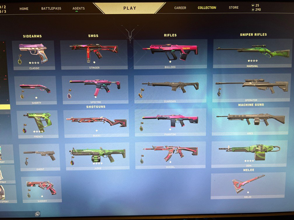 Bronze 1 Ranked Sys Battlepass Skins + Knife (Axe) 18/19 Agents ...