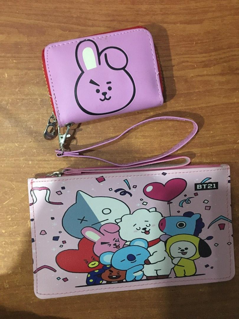 BT21 pouch and coinpurse, Women's Fashion, Bags & Wallets, Purses ...