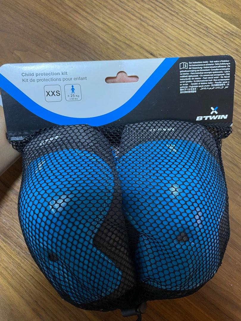 BTWIN Decathlon Child protection kit (knee and elbow guards), Sports ...