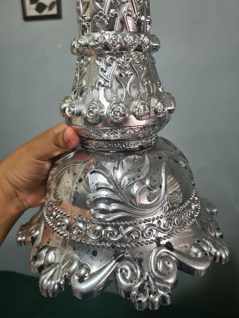 Bunga pahar stand (bunga telur), Furniture & Home Living, Home Decor ...