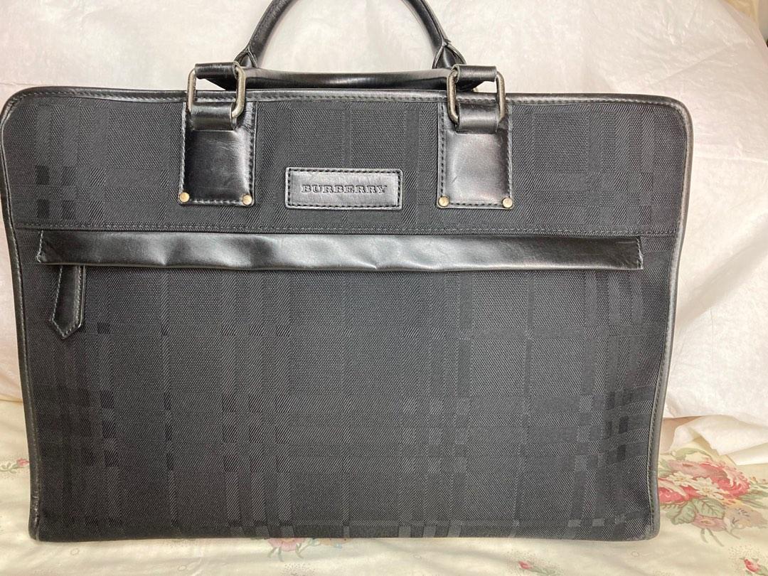 Burberry Briefcase Laptop Bag, Men's Fashion, Bags, Briefcases on Carousell