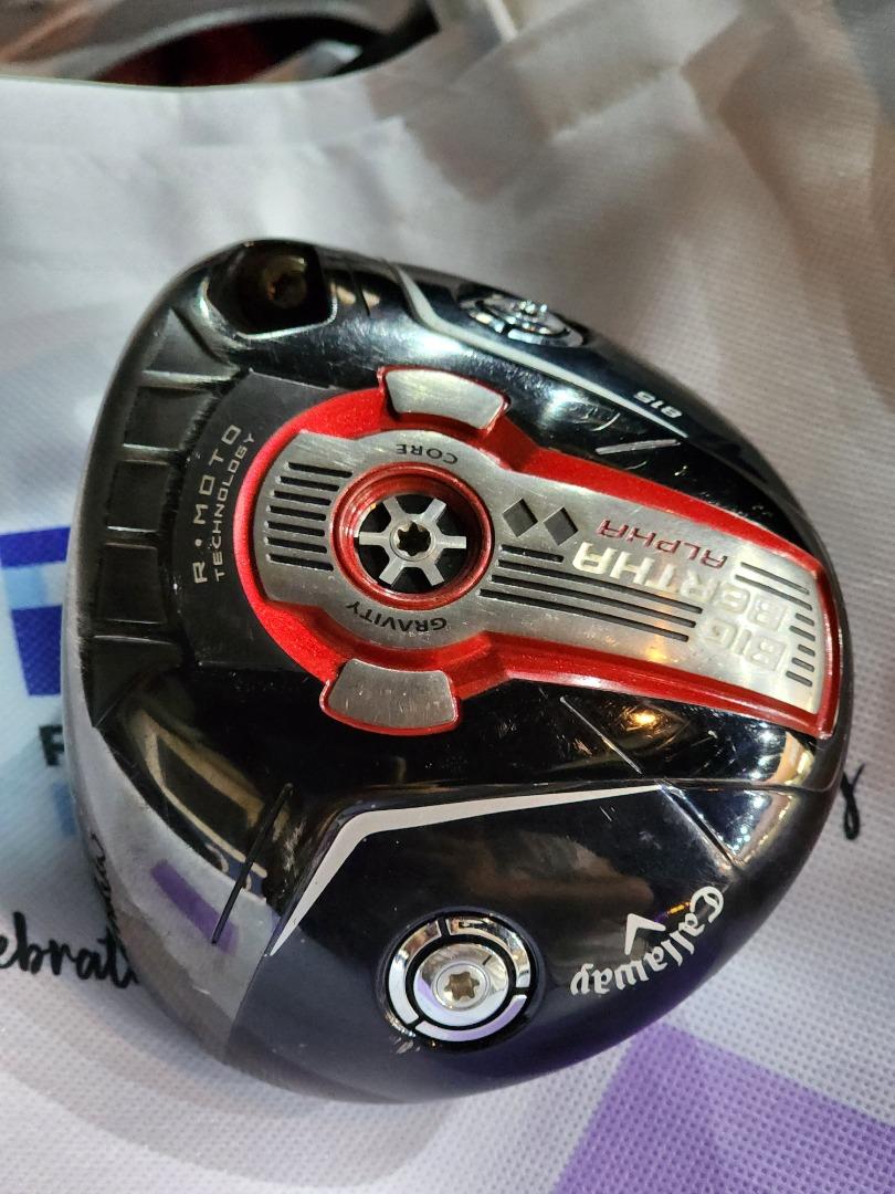 Callaway Big Bertha Alpha 815 Double Black Diamond, Sports Equipment ...