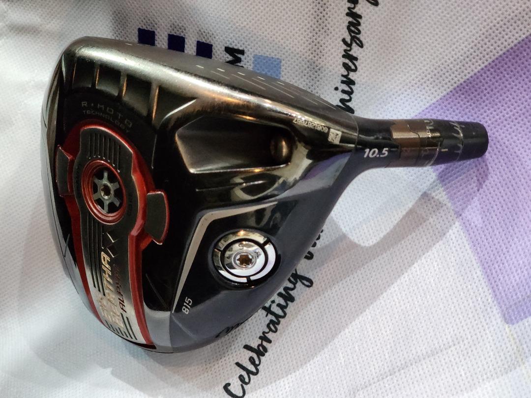 Callaway Big Bertha Alpha 815 Double Black Diamond, Sports Equipment ...