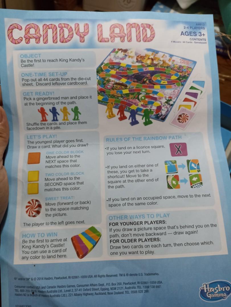 Candy Land 1, Hobbies & Toys, Toys & Games on Carousell