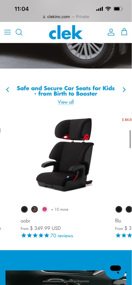 Car seat - Clek, Car Accessories, Accessories on Carousell