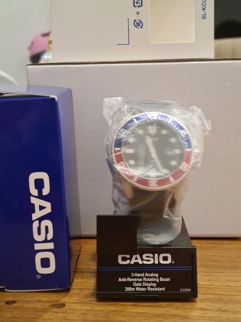 Casio Duro Marlin 'Pepsi' MDV106-1AV Dive Watch, Men's Fashion, Watches ...