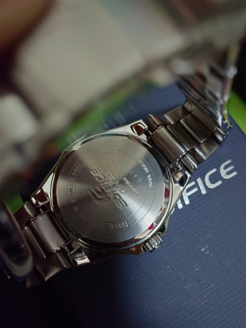 Casio Edifice with Sapphire glass, Luxury, Watches on Carousell