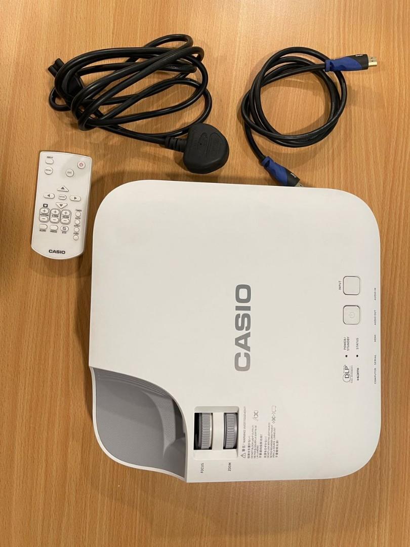 Casio XJ-V2 XGA 3000 Lumens LED Projector, TV & Home Appliances, TV & Entertainment, Projectors ...