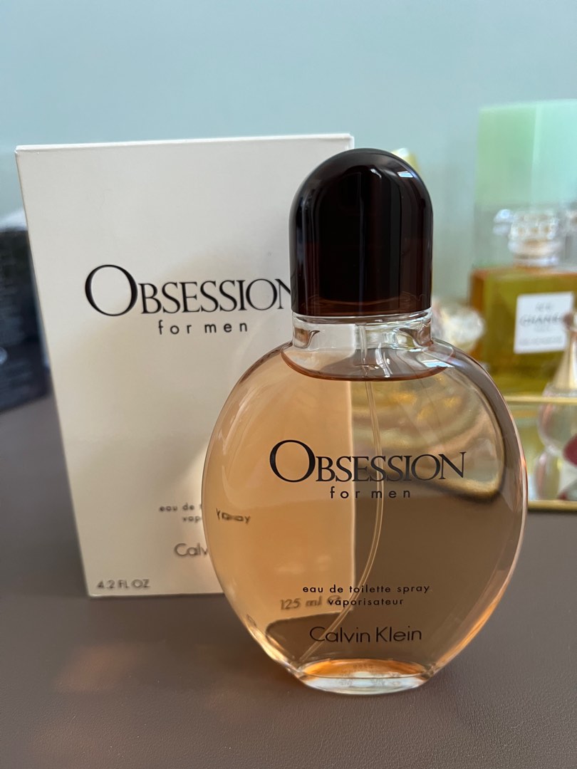 Ck Obsession for Men 125mL, Beauty & Personal Care, Fragrance ...