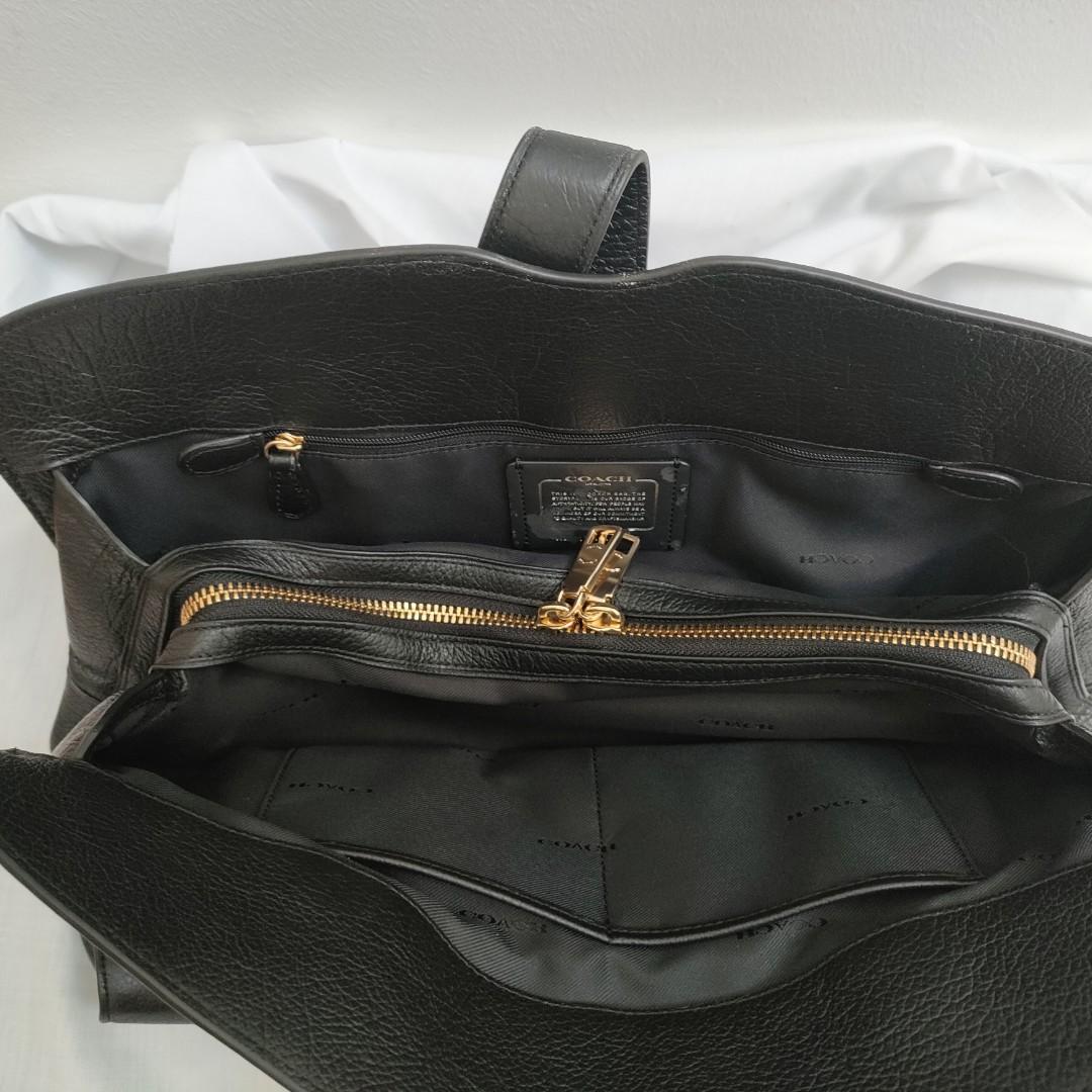 Coach Mercer Satchel in Black, Luxury, Bags & Wallets on Carousell