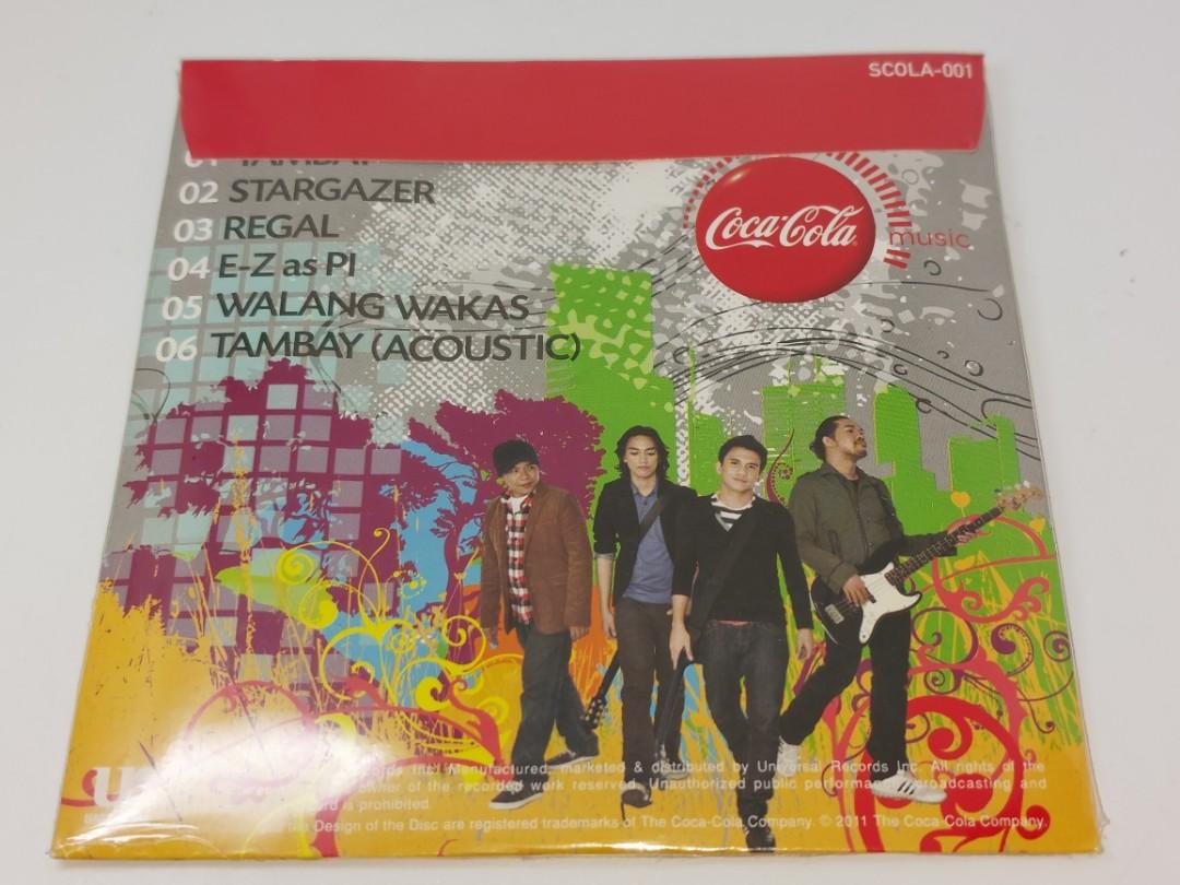 Coca Cola Coke Sponge Cola Tambay Collectible Music Songs CD Album OPM ...