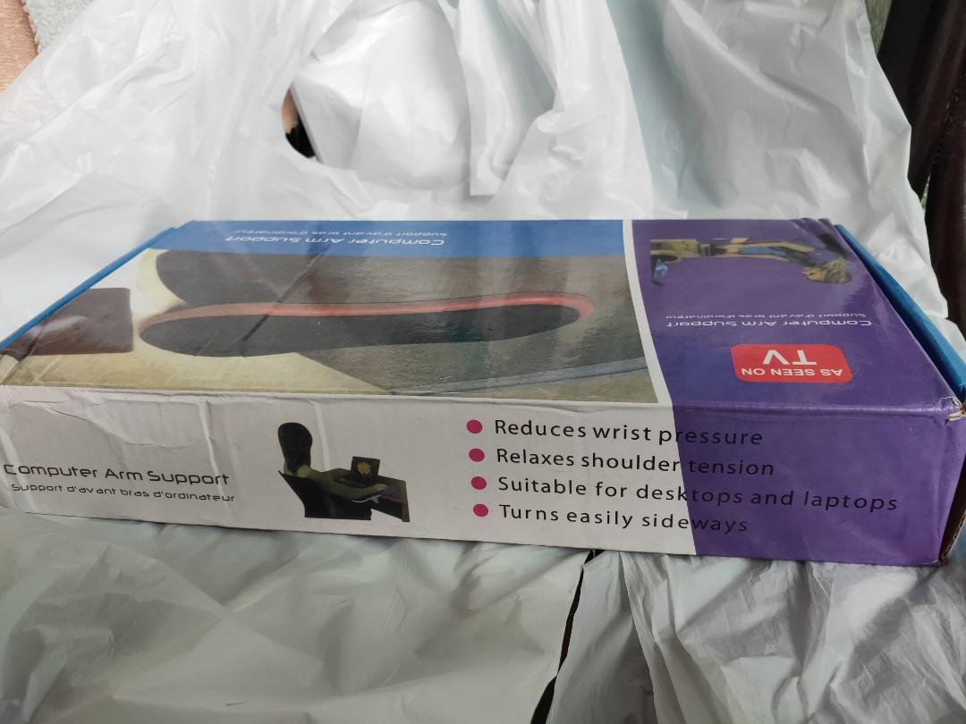 Computer Arm Wrist Support Board Keyboard Mouse Pad Attachable Wrist ...