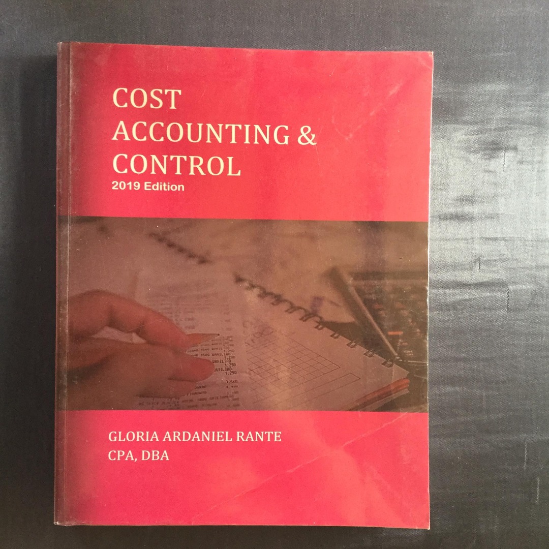 Cost Accounting and Control By Rante. 2019 Edition, Hobbies & Toys ...